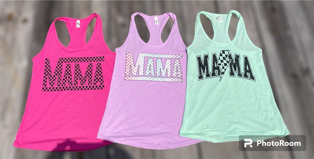 Mama Racerback Tanks - Etsy