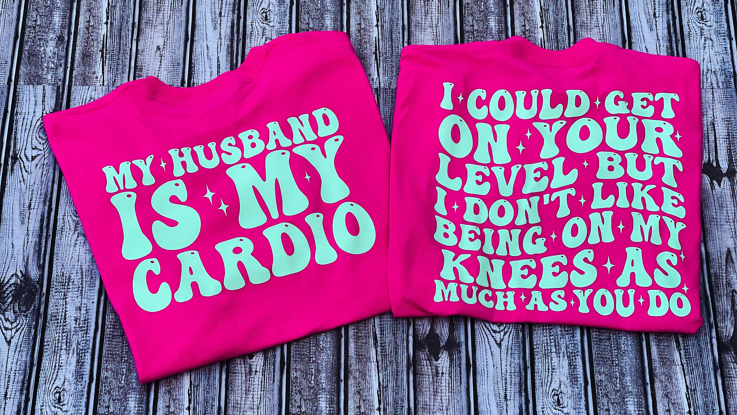 Husband is My Cardio/. on Your Level Designs Shirts. - Etsy