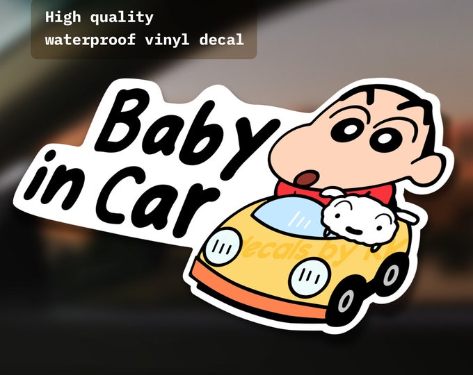 5/10/20/30/50 Shin-chan Stickers Anime Cute Adorable Manga Japanese ...