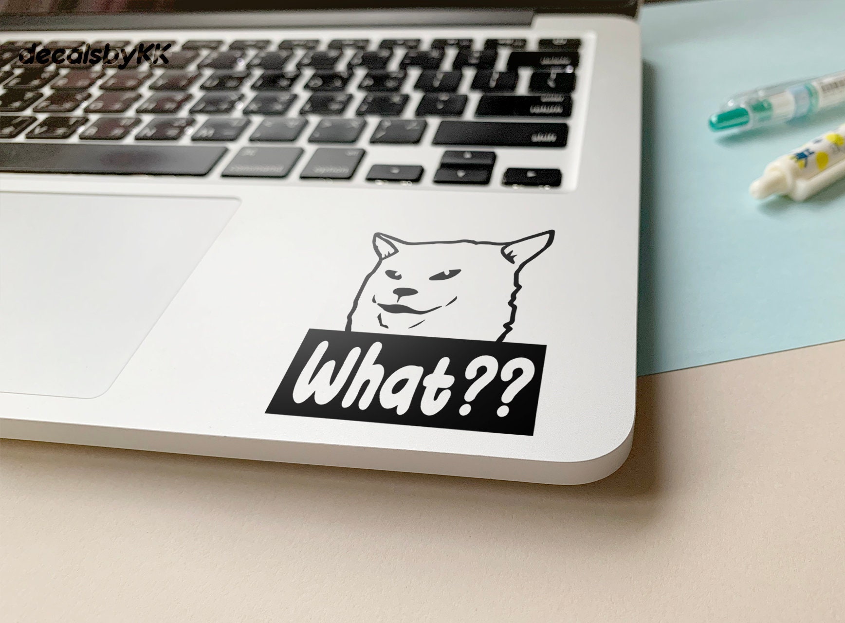 Smudge the Cat Meme Sticker Decal Laptop Macbook Car Bumper - Etsy