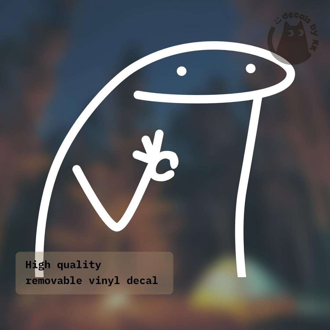 Stickman | Stick Person | Okay | Funny Vinyl Decal| Decal Laptop ...