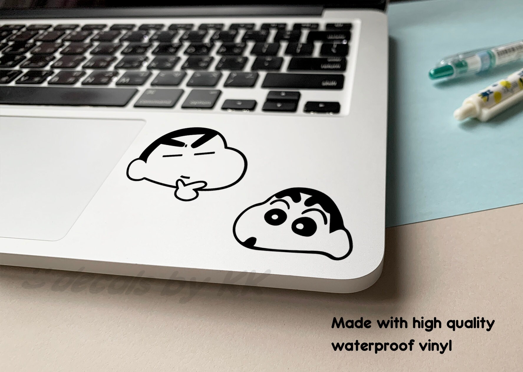 Crayon Shin Chan Cute Sticker Set Japanese Anime Outdoor - Etsy