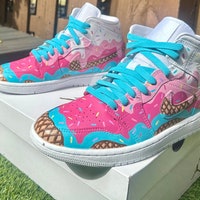 Custom Jordans - Etsy