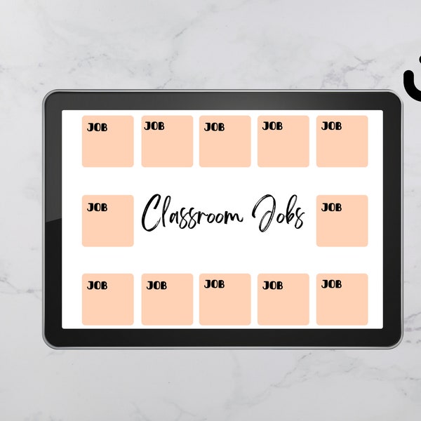 Classroom Jobs Chart - Etsy