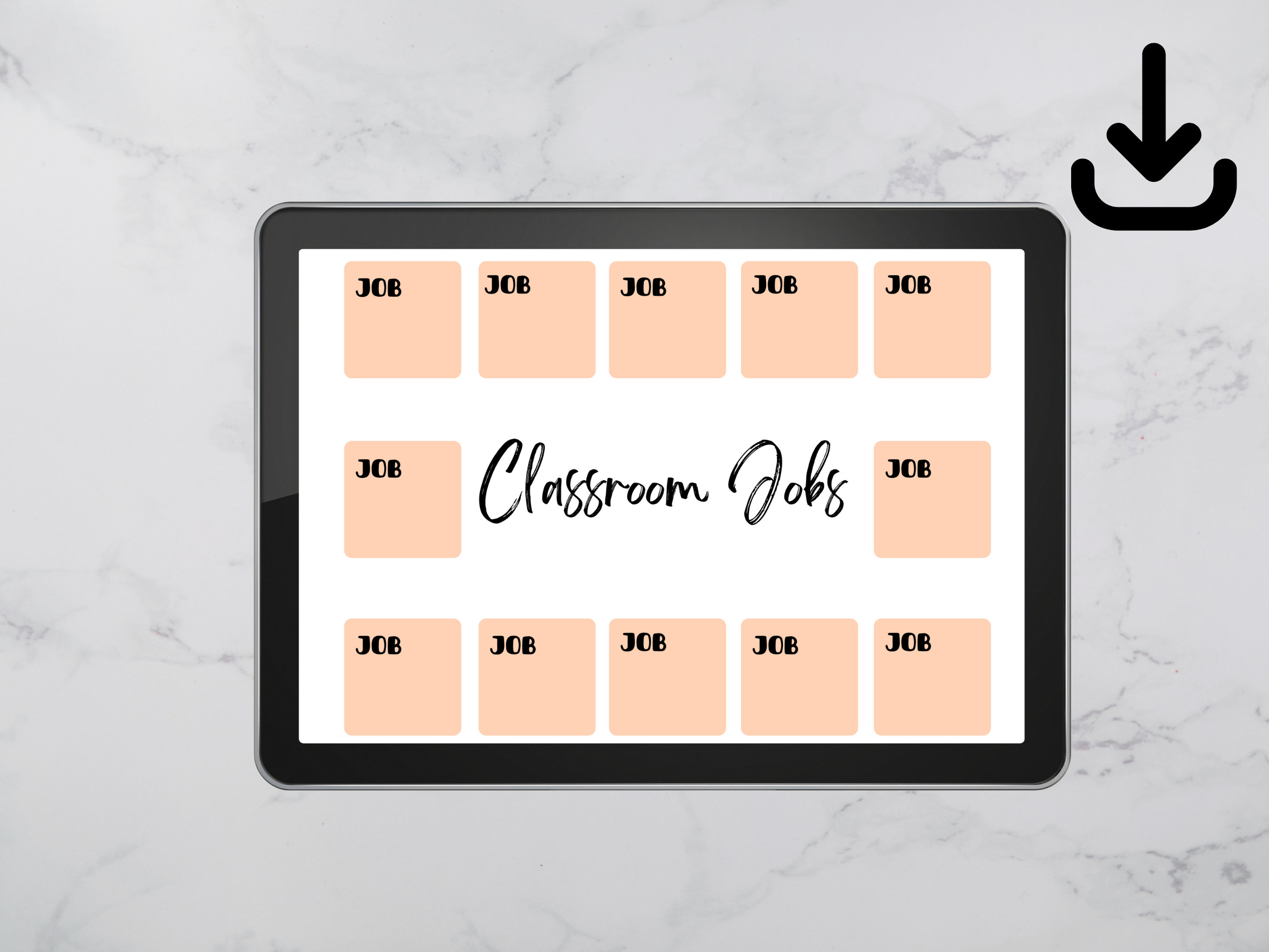 Editable Classroom Jobs - Etsy