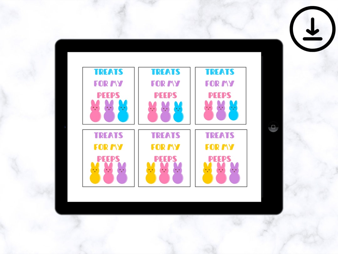 Easter Classroom Gift - Instant Download - Digital - Etsy