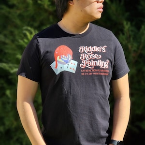 Riddle's Rose Painting Shirt - Etsy