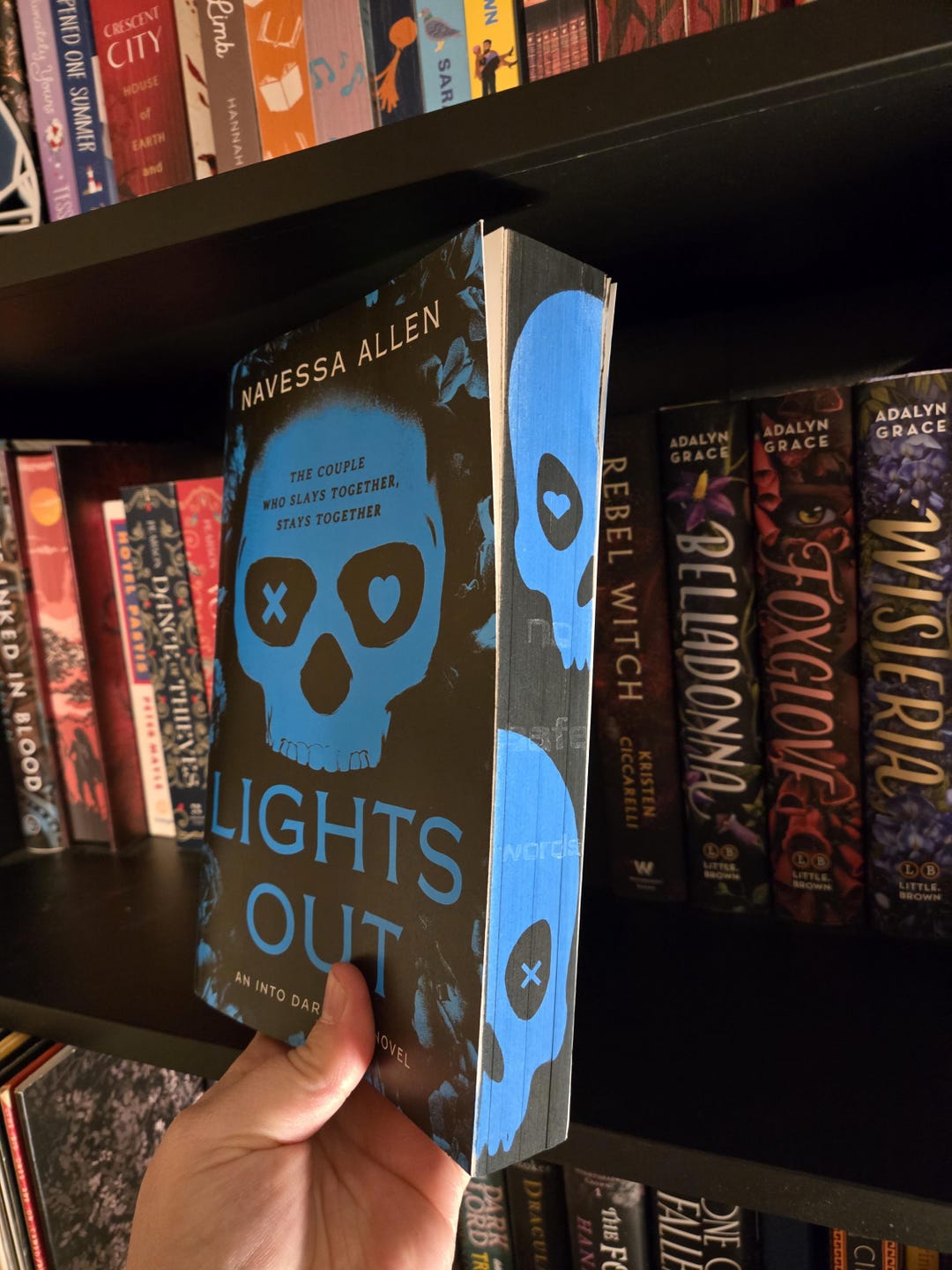 Lights Out L Navessa Allen L Sprayed Edges L Special Edition L ...