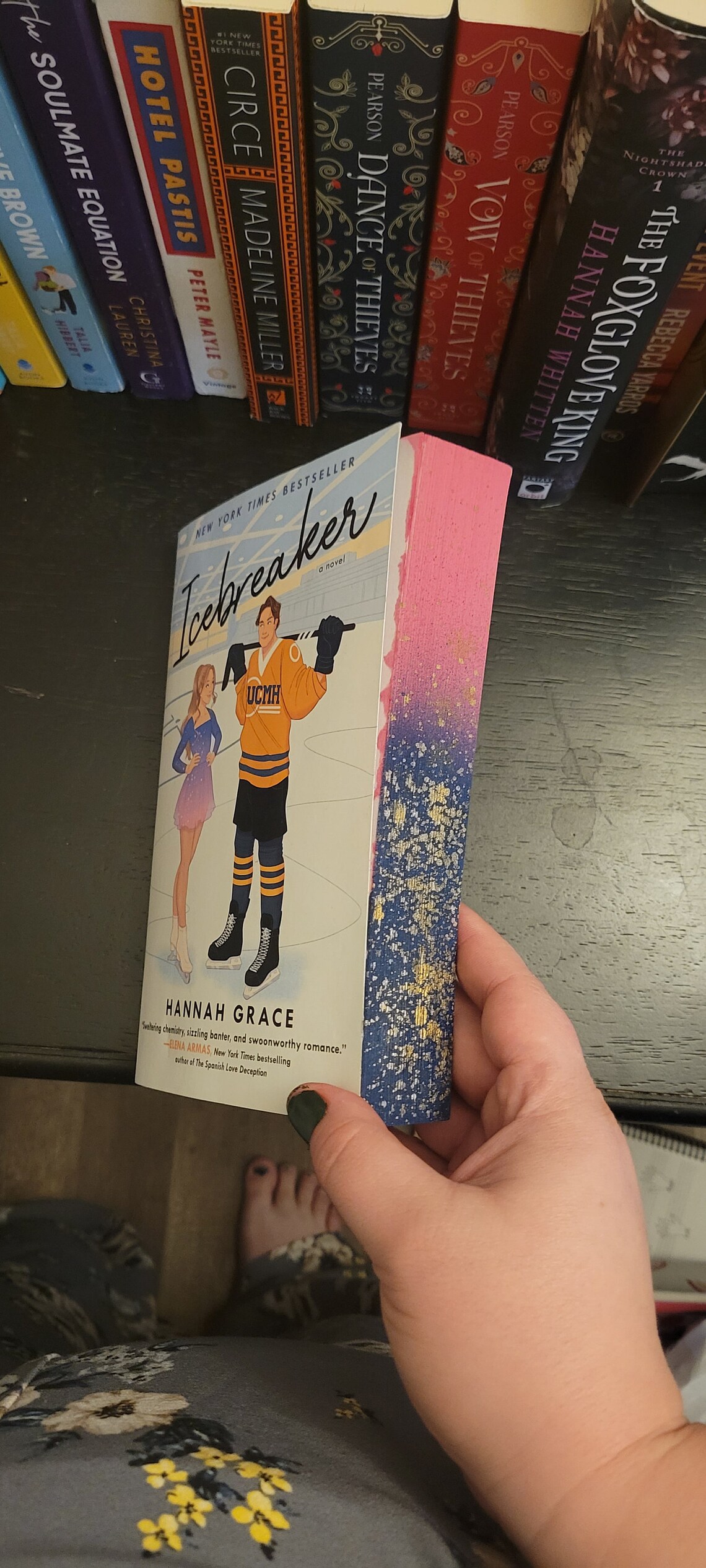 Wildfire Icebreaker Sprayed Edges Hannah Grace Custom Made Paperback - Etsy