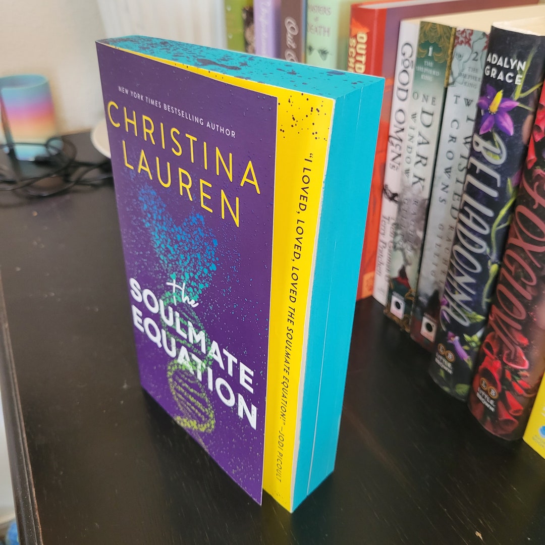 The Soulmate Equation | Christina Lauren | Sprayed Edges | Custom Made ...