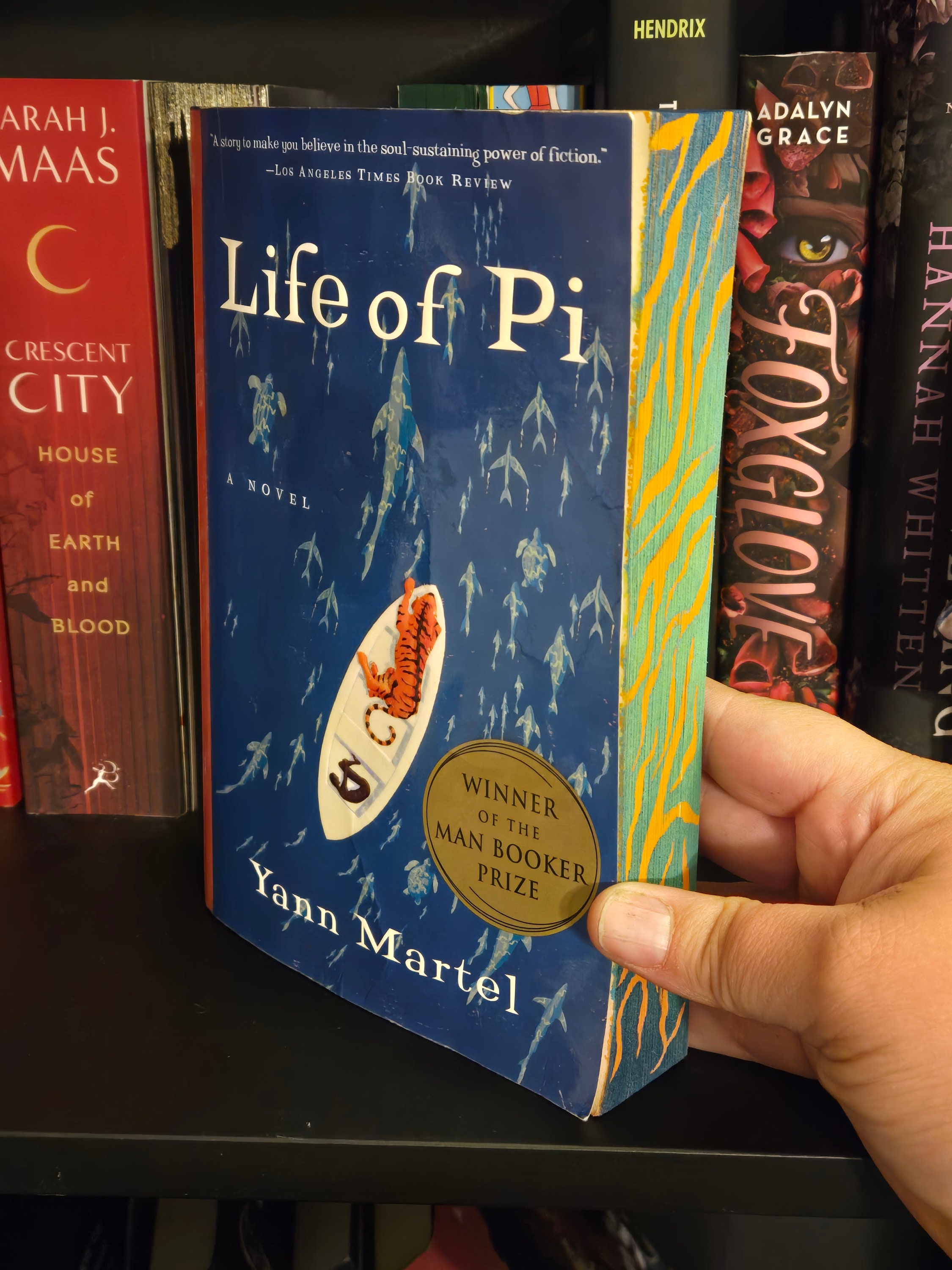 Life of Pi L Yann Martel L Sprayed Edges L Special Edition L Custom ...