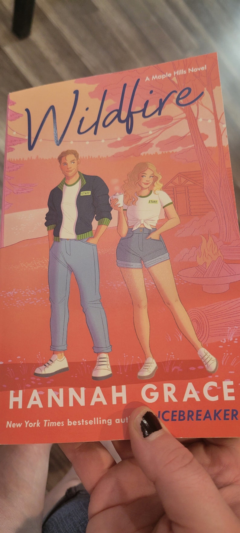 Wildfire Icebreaker Sprayed Edges Hannah Grace Custom Made Paperback - Etsy