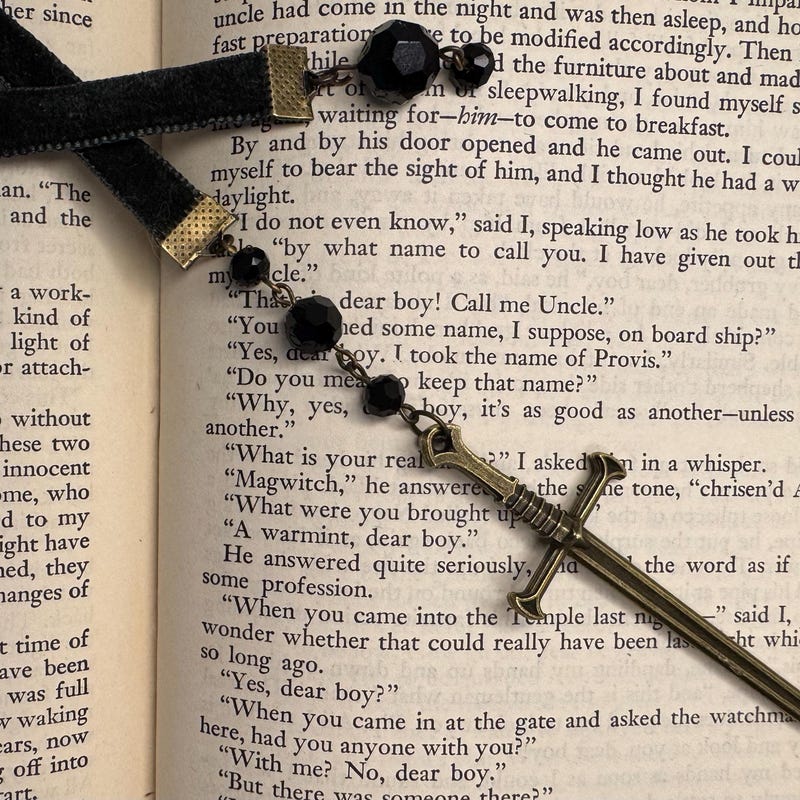 Ribbon Bookmark - Etsy