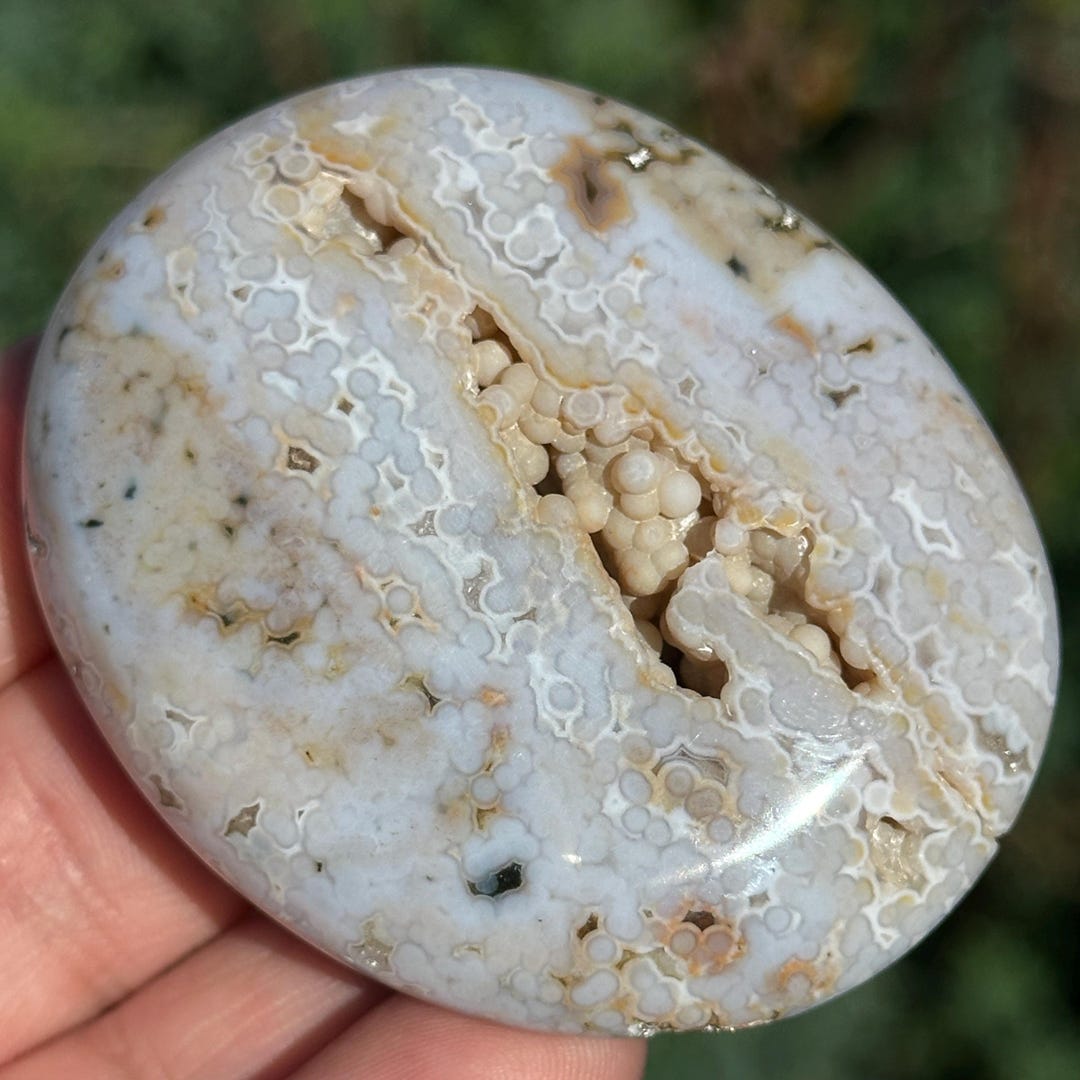 Ocean Jasper HQ Botryoidal Palm Stone Jelly Orbs 61mm - Etsy