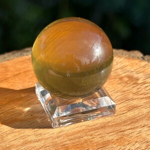 Madagascan Star Citrine Sphere High Quality Gemstone Asterism ...