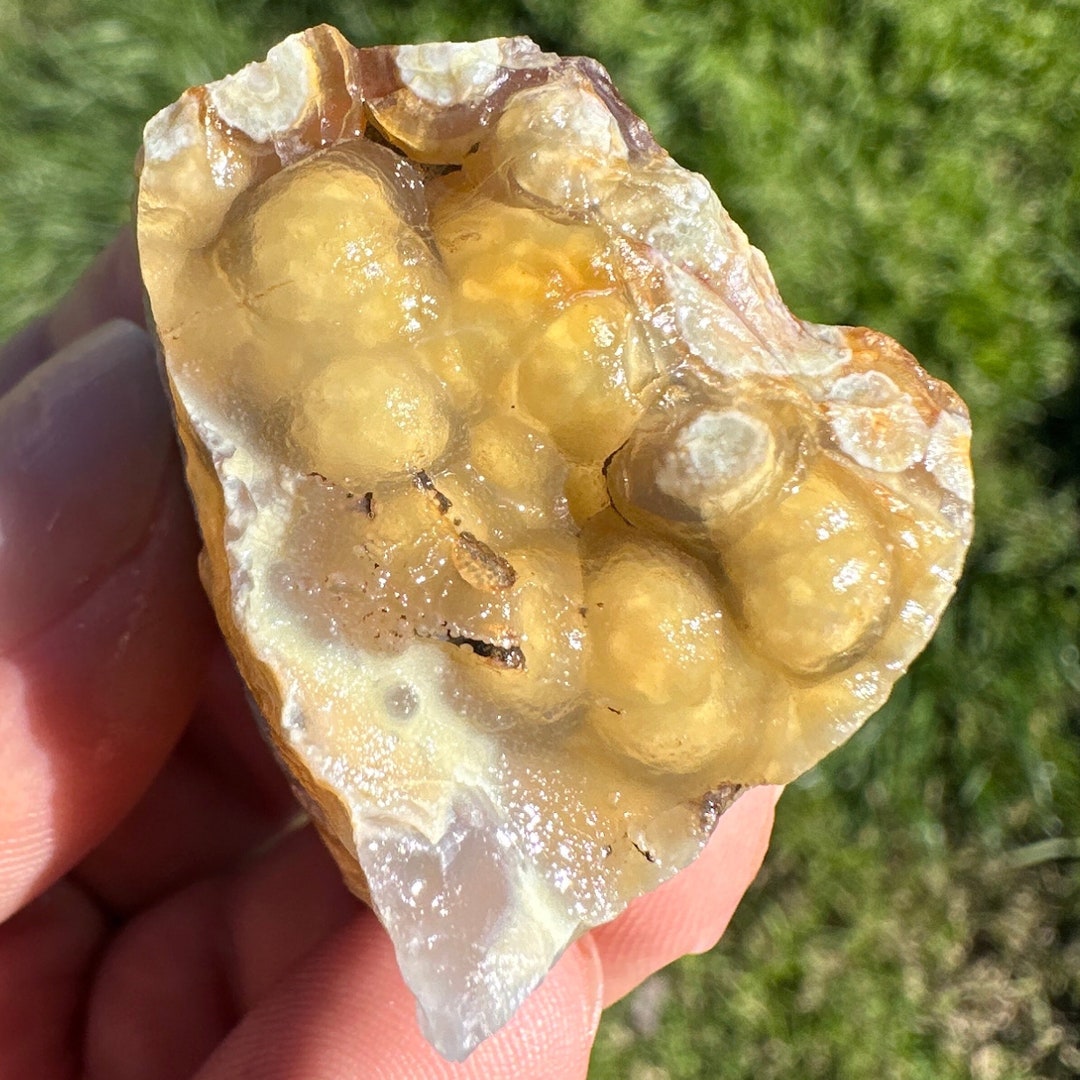 Old Stock Ocean Jasper Natural Raw Rough Botryoidal Jelly Orbs Specimen ...