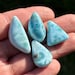 Larimar Deep Blue Nodule Butterfly Split Specimen Freeform High Quality ...