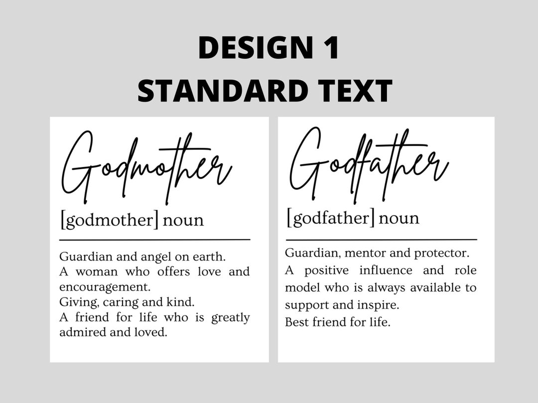 Godparents Candle Label Stickers Godparents Proposal Gift - Etsy