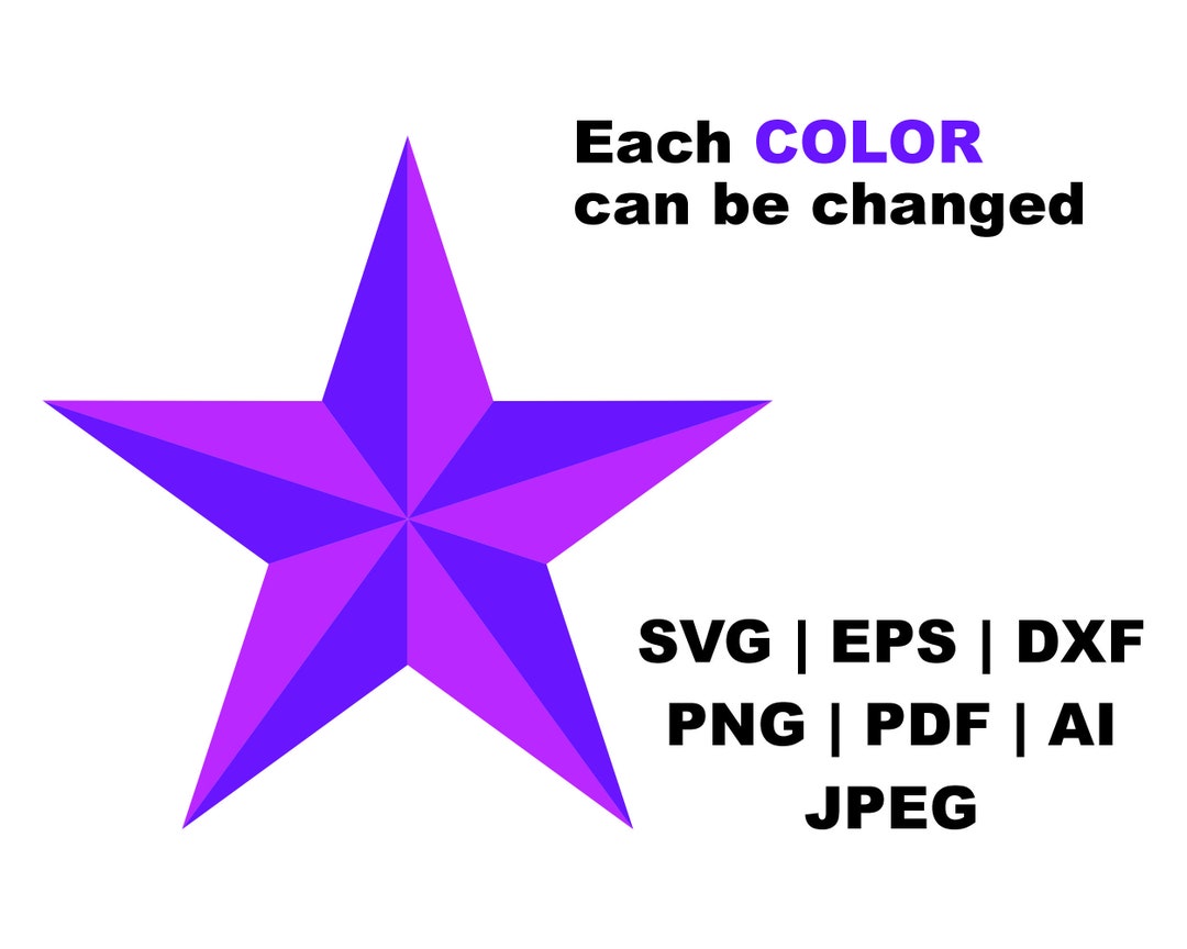 3d Star Svg, Star Svg, 3d Decoration Star Svg, Rating Star Svg, 3d Star ...