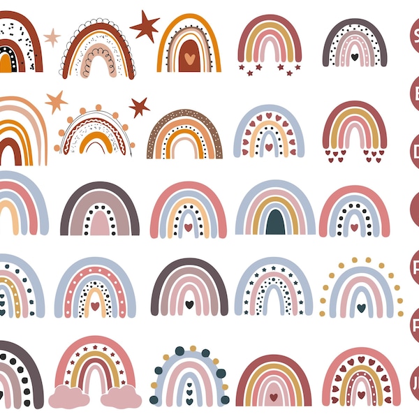 Pastel Rainbow - Etsy