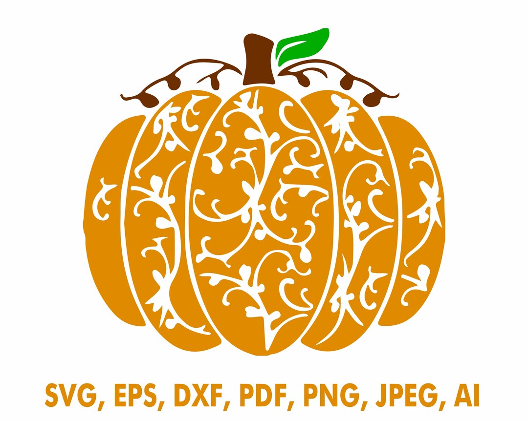 Pumpkin Svg, Fall Pumpkin Svg, Halloween Svg, Thanksgiving Pumpkin Svg ...
