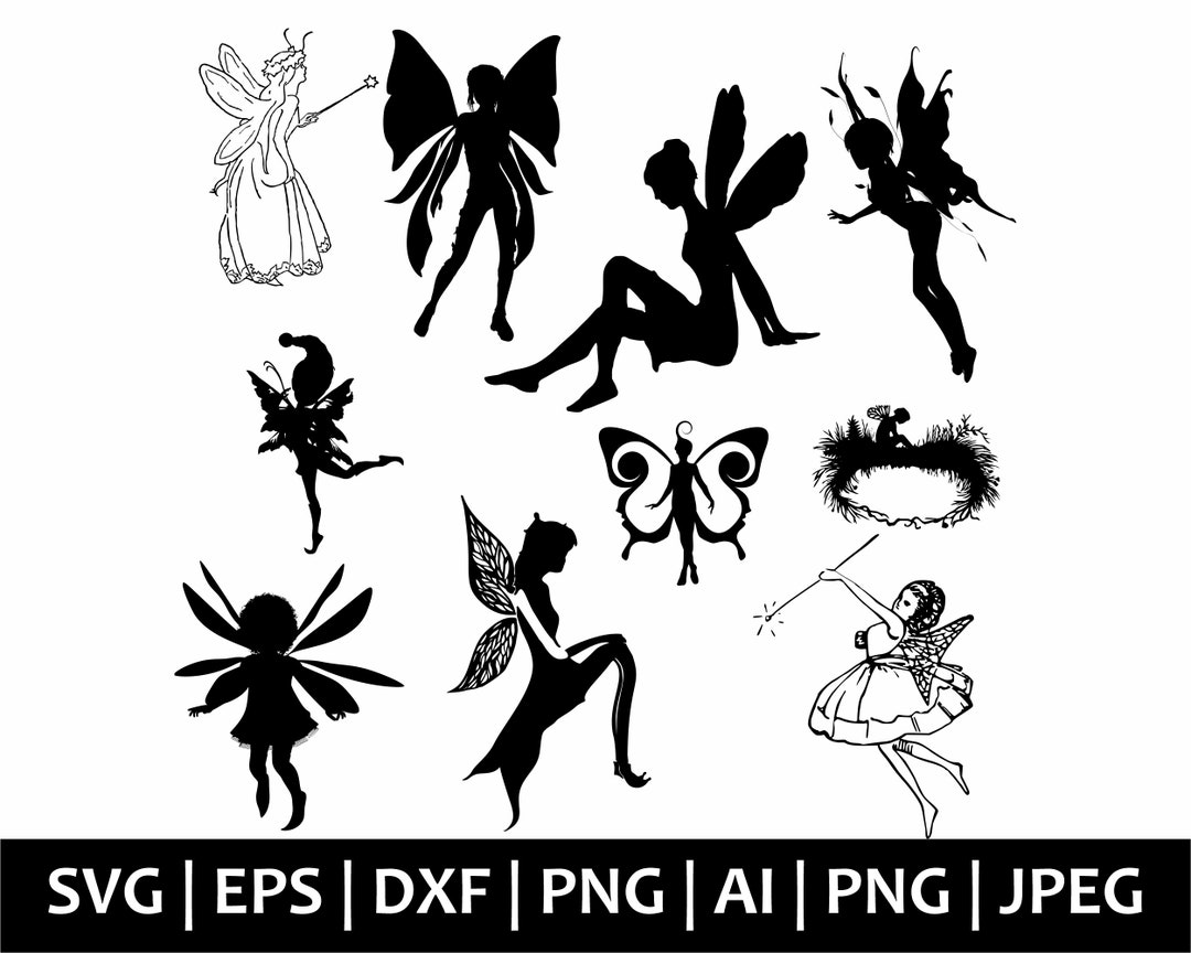 Hada Svg Bundle Hada Svg Tinkerbell Svg Princess Svg - Etsy España