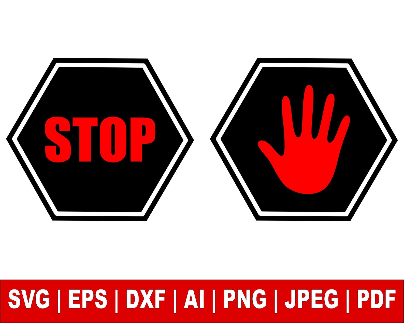 Stop Sign Svg, Stop Hand Svg, Stop Svg, Stop Sign Clipart, Bus Stop Svg ...