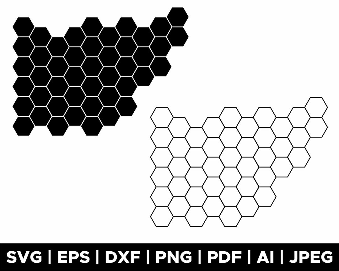 Honeycomb Svg, Honey Svg, Honeycomb Pattern Svg, Beehive Svg, Hive Svg ...