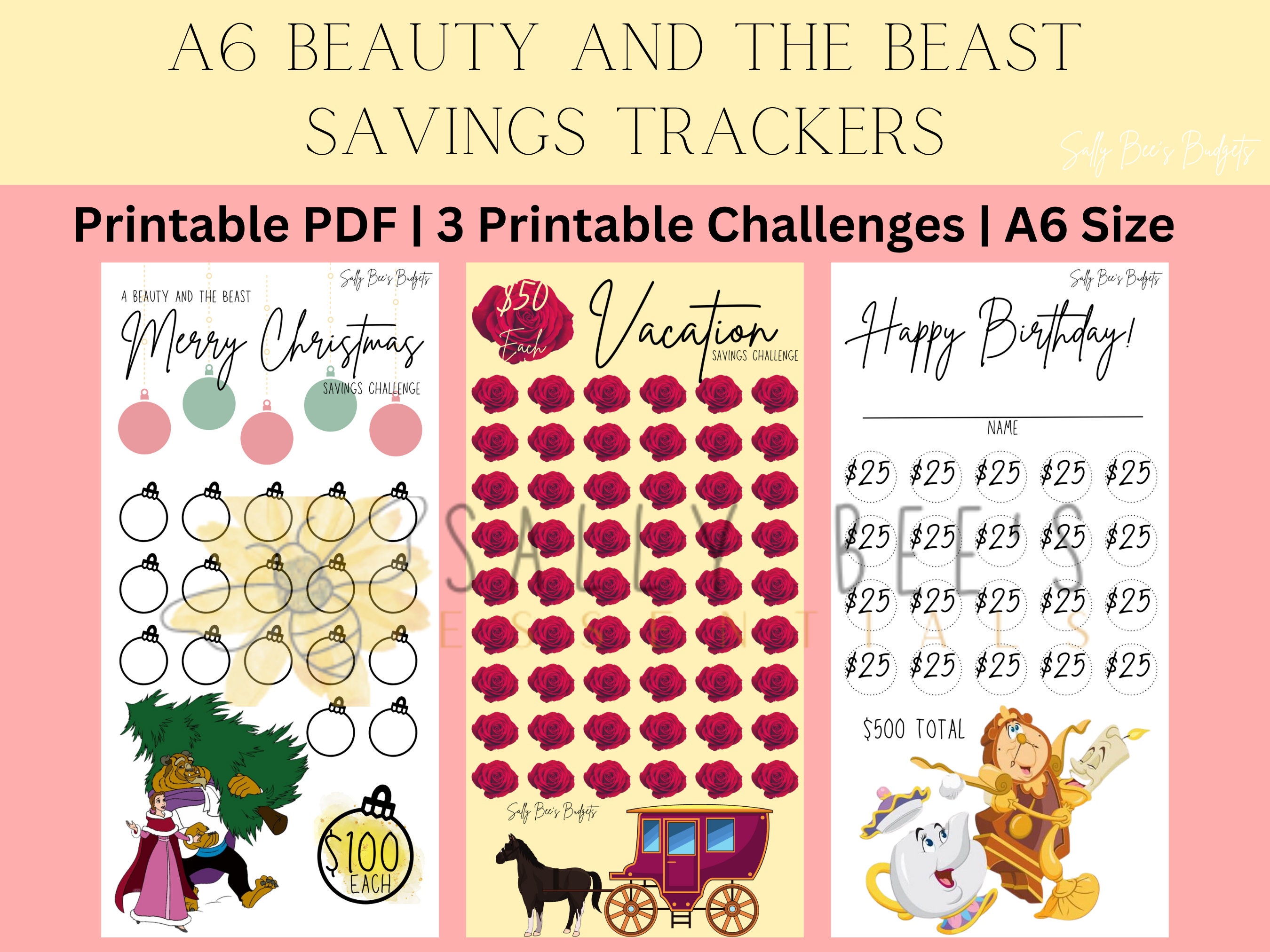 Beauty and the Beast Bundle - Etsy