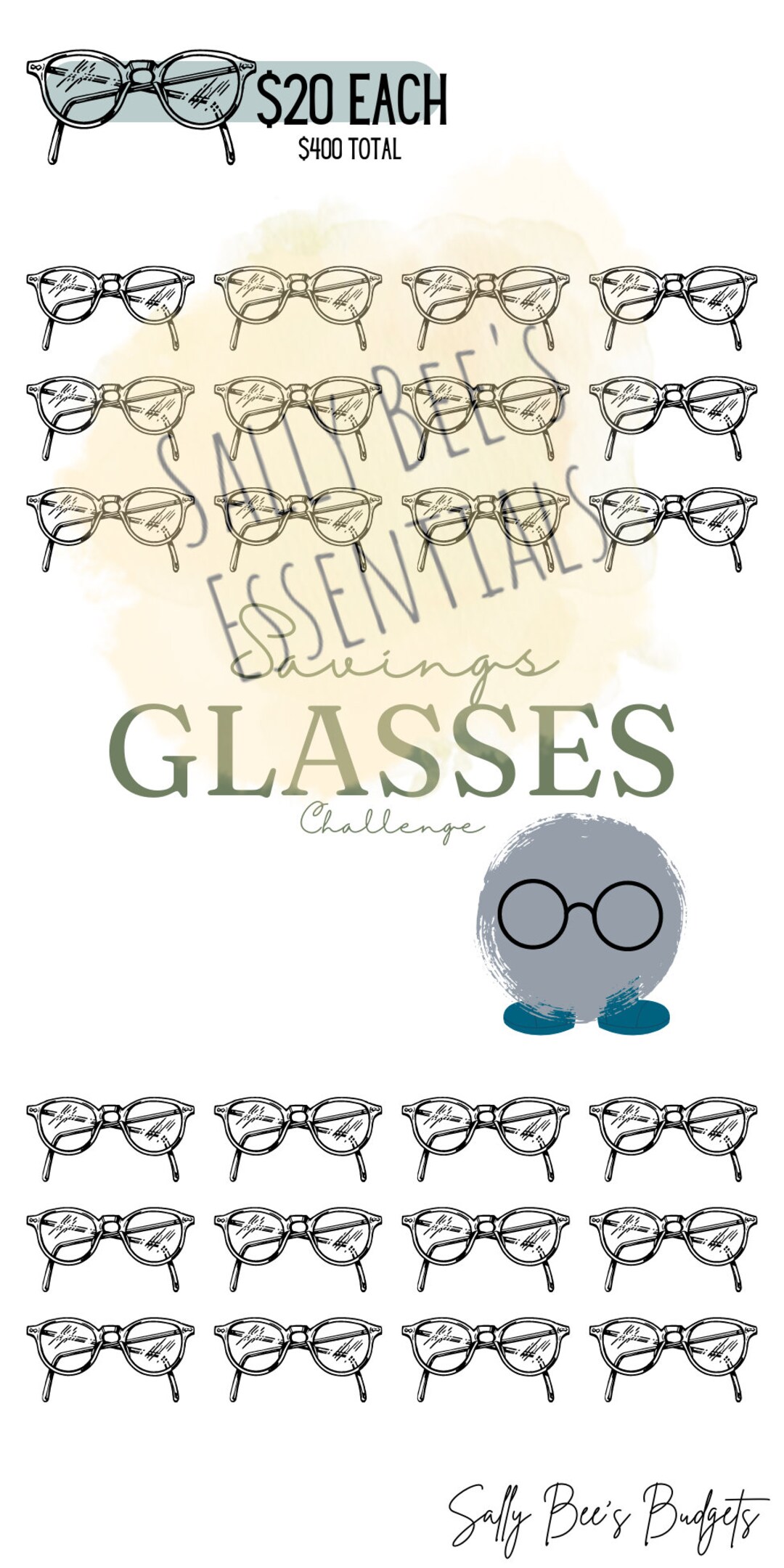 Glasses Savings Challenge - Etsy