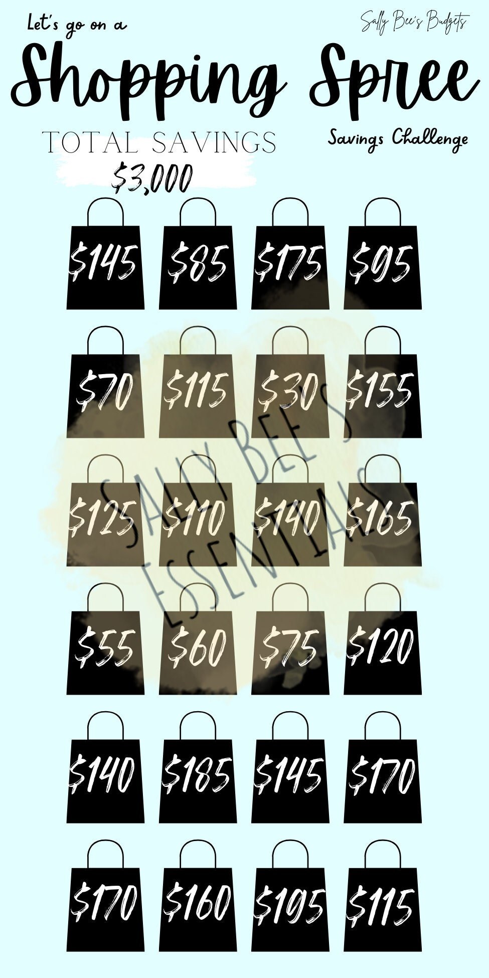 Shopping Spree Savings Challenge - Etsy
