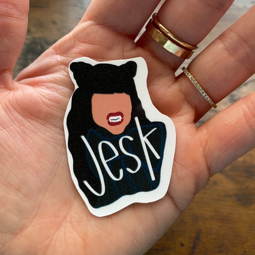 Set of 2 Vampire Bat Stickers Nadja What We Do Shadows - Etsy