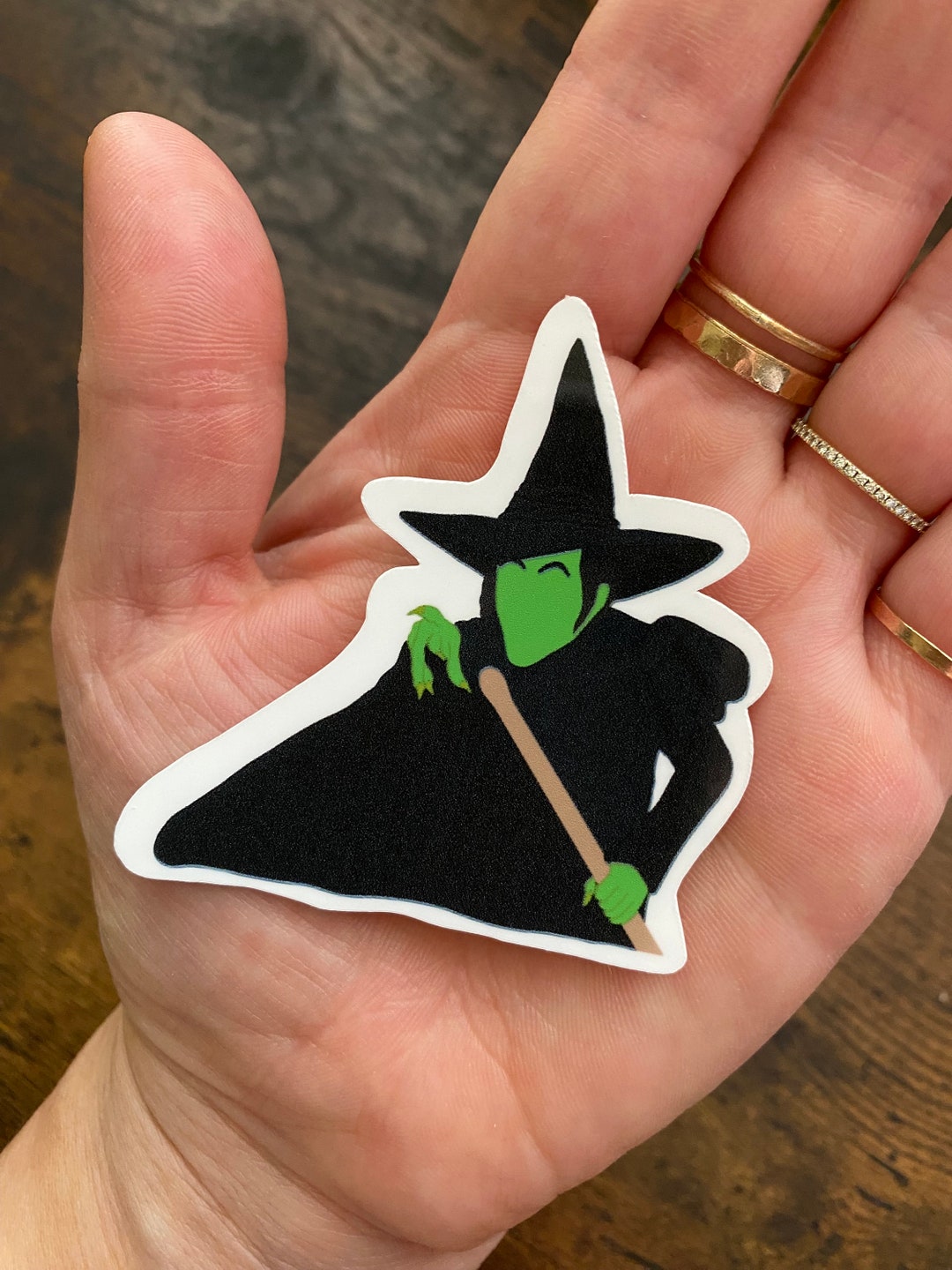 Wicked Witch of the West | Elphaba | Wizard of Oz | Wicked | Sticker - Etsy