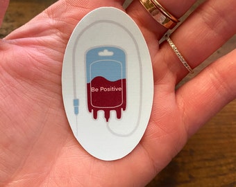 Blood Bag Sticker - Etsy
