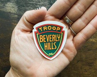 Beverly Hills Sticker - Etsy