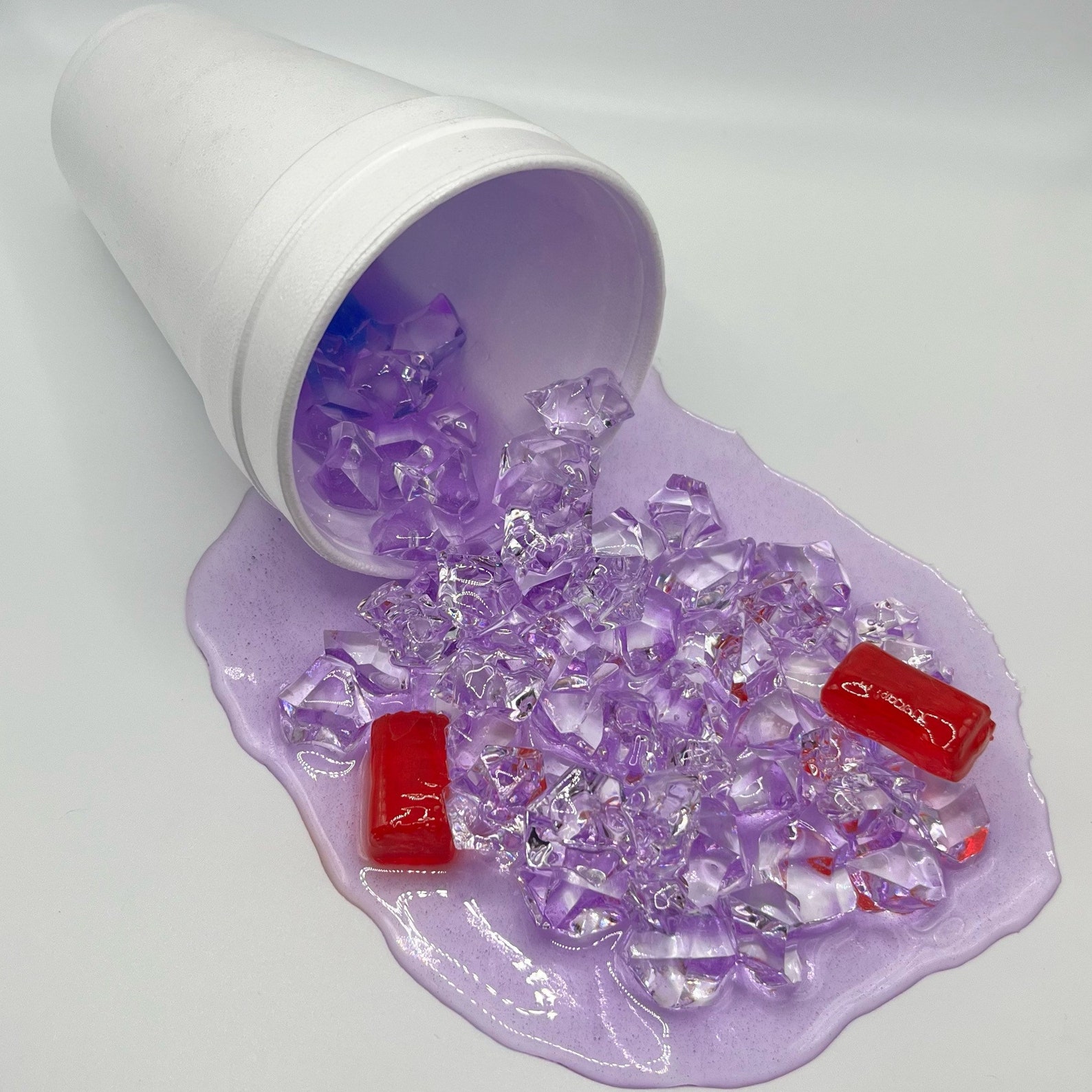 Spilled Lean 12 Oz Lean Cup Table Ornaments Lean Hat - Etsy