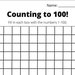Educational Counting to 100 Math Worksheet Printable PDF - Etsy