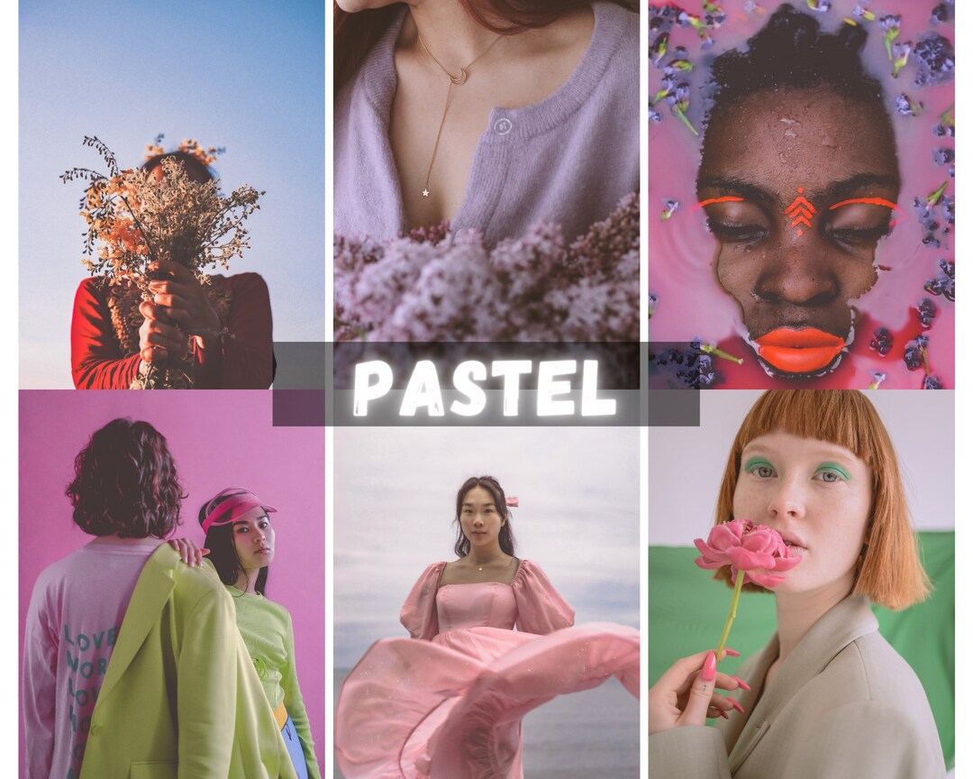 Pack of 5 Pastel Presets for Lightroom Mobile & Desktop - Etsy