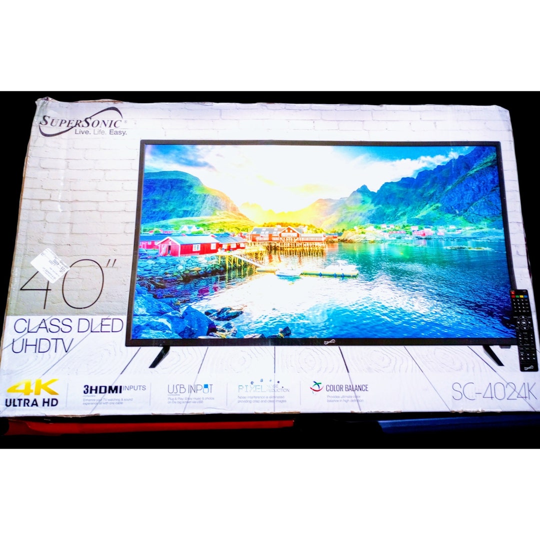 Supersonic SC-4024K 40 Class 4K Ultra High Definition - Etsy