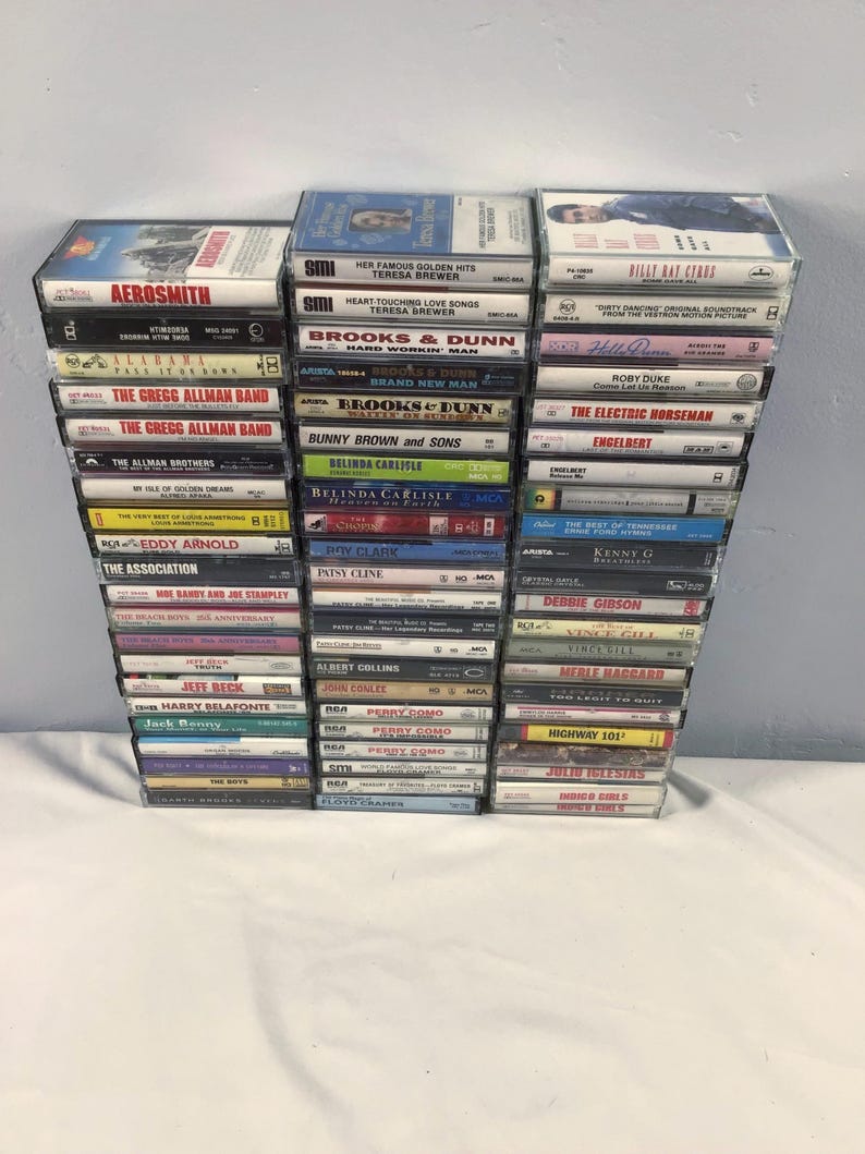 Cassette Tapes A-I - Etsy