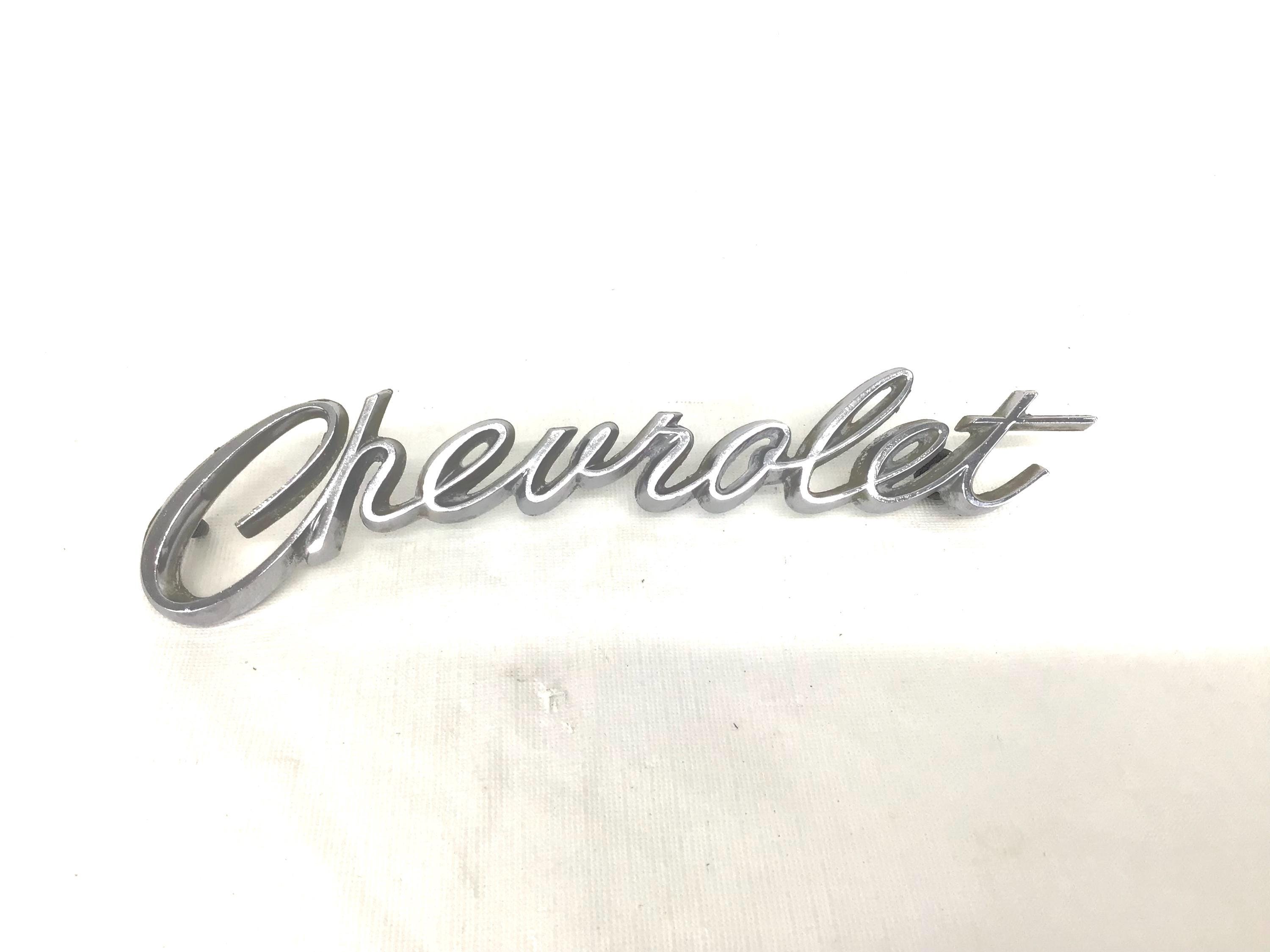 Chevrolet Script Emblem - Etsy