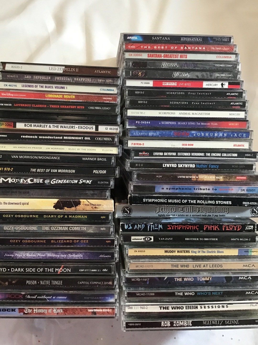 Classic Rock Cds 1960s-2000s L-Z - Etsy