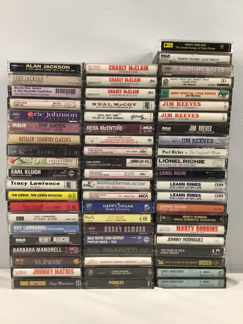 Cassette Tapes J-R - Etsy