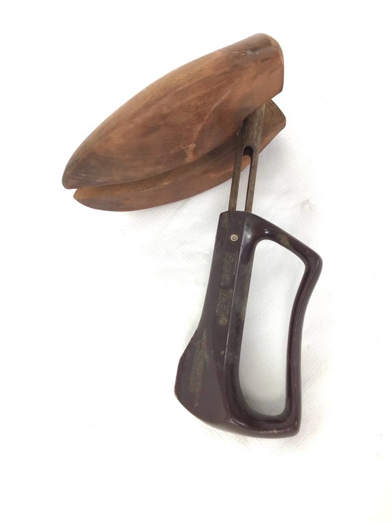 Antique Wooden Shoe Trees - Gem