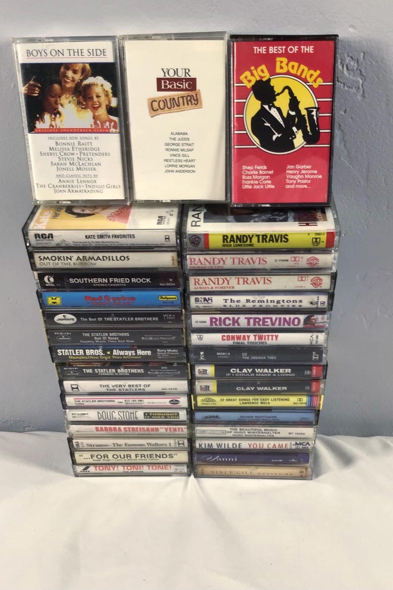 Cassette Tapes S-Z - Etsy