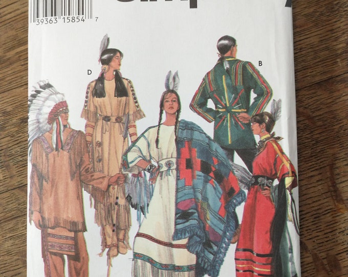 Simplicity Pattern 9142 Indian Costumes - Etsy