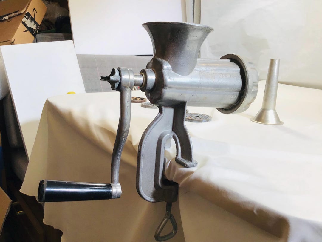 Table Mount Meat Grinder/sausage Maker - Etsy