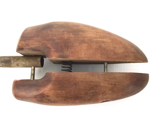 Antique Wooden Shoe Trees - Gem