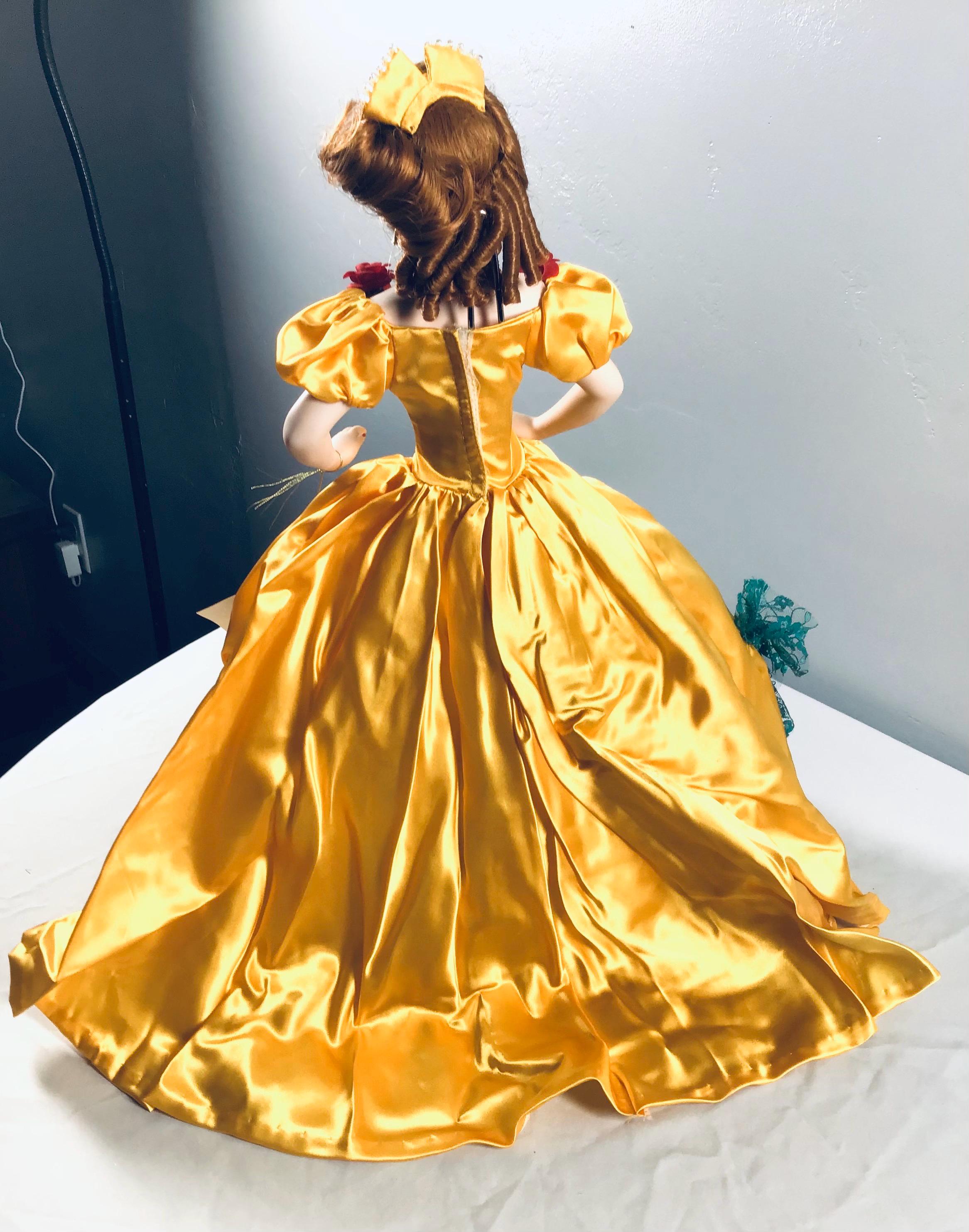 Franklin Mint Belle Watling Porcelain Character Doll - Etsy