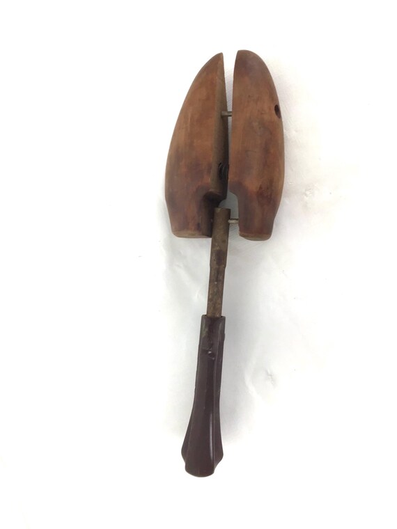 Antique Wooden Shoe Trees - Gem